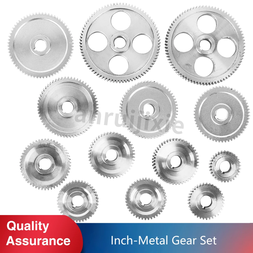 13pcs-Change-Gear-Set-Metal-for-Craftex-CX704-Grizzly-G8688-Mr-Meister ...