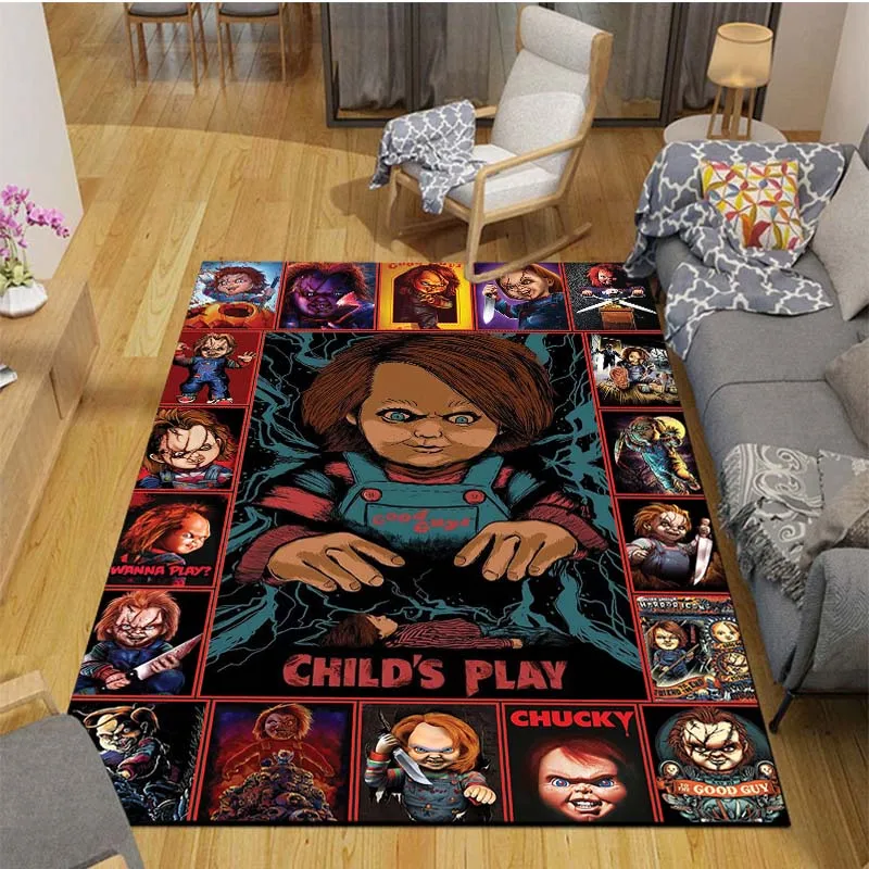 Halloween Living Room Rug | Horror Movie Floor Mats | Carpet Bedroom ...