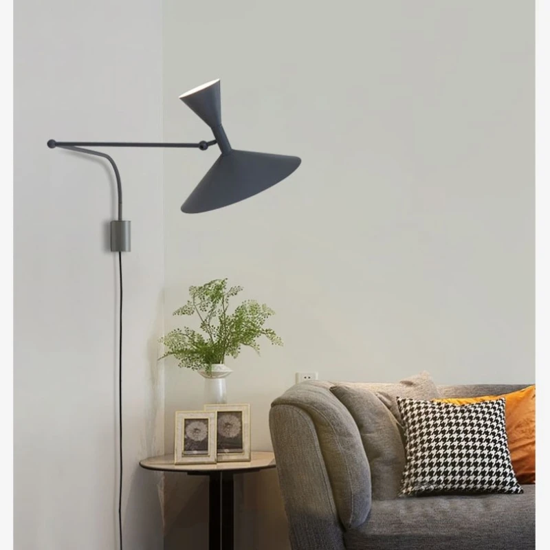 IItalian-Funnel-Style-LED-Home-Decoration-Wall-Lamp-Bedroom-Bedside ...