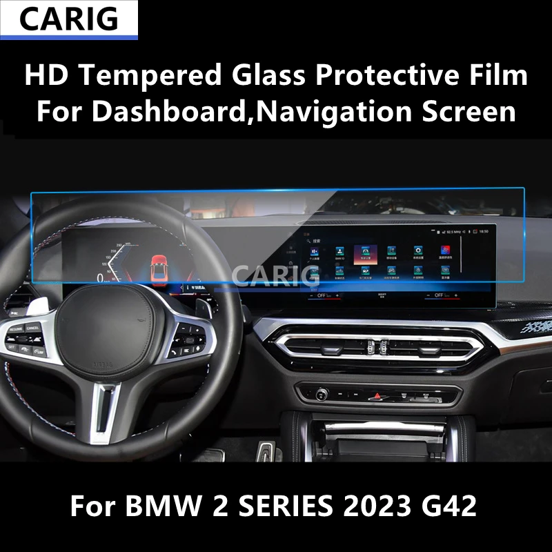 For-BMW-2-SERIES-2023-G42-Dashboard-Navigation-Screen-HD-Tempered-Glass ...