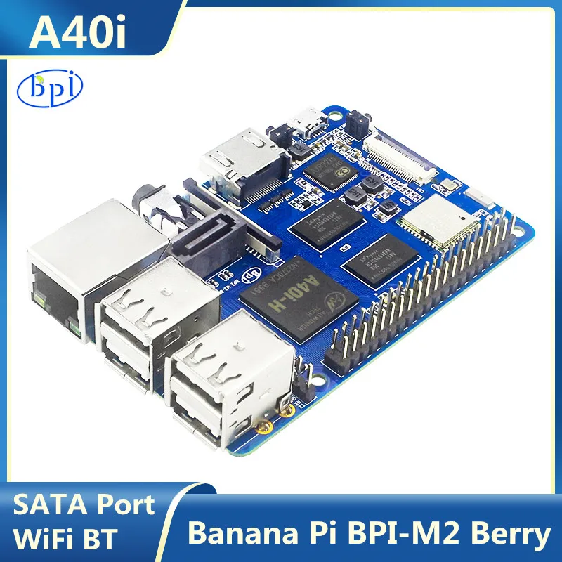 Banana pi BPI M2 berry quad core cortex a7 cpu 1g ddr sbcs linux placa de desenvolvimento ...