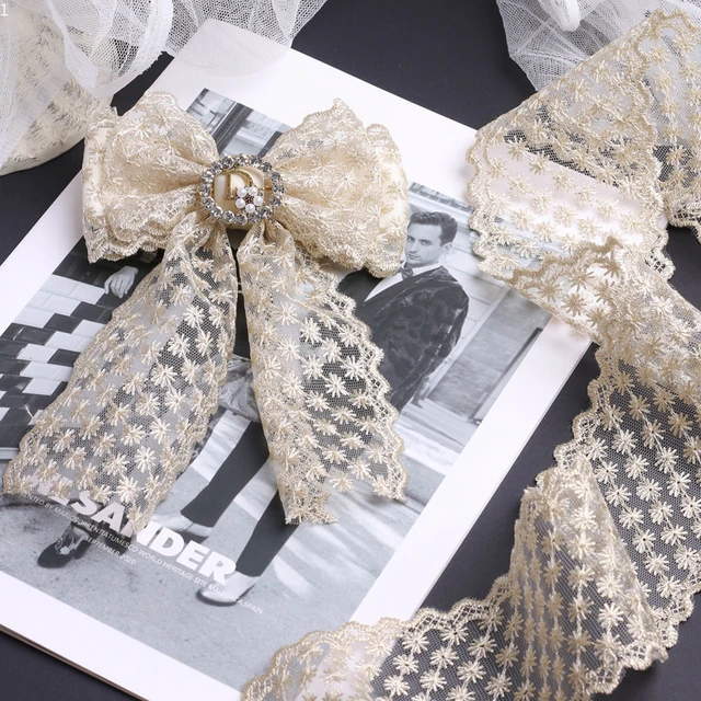 Lace Ribbon Bow