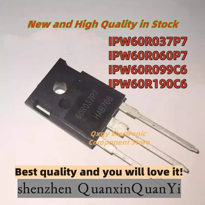 10PCS-NEW-IPW60R037P7-60R037P7-IPW60R060P7-60R060P7-IPW60R099C6-6R099C6 ...