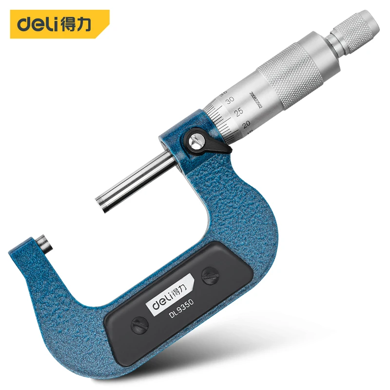 Deli 0 25mm/ 25 50mm Precision Micrometer Spray Paint Micrometer ...