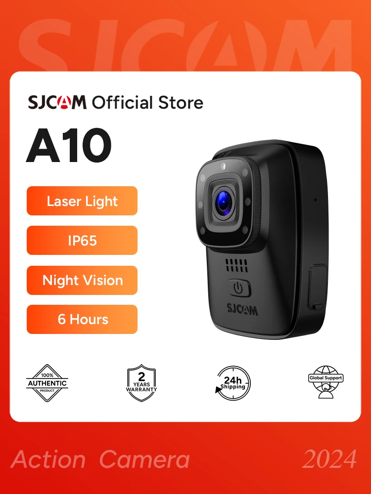 SJCAM-A10-Body-Camera-1296P-30FPS-wearable-body-worn-camera-IP65 ...