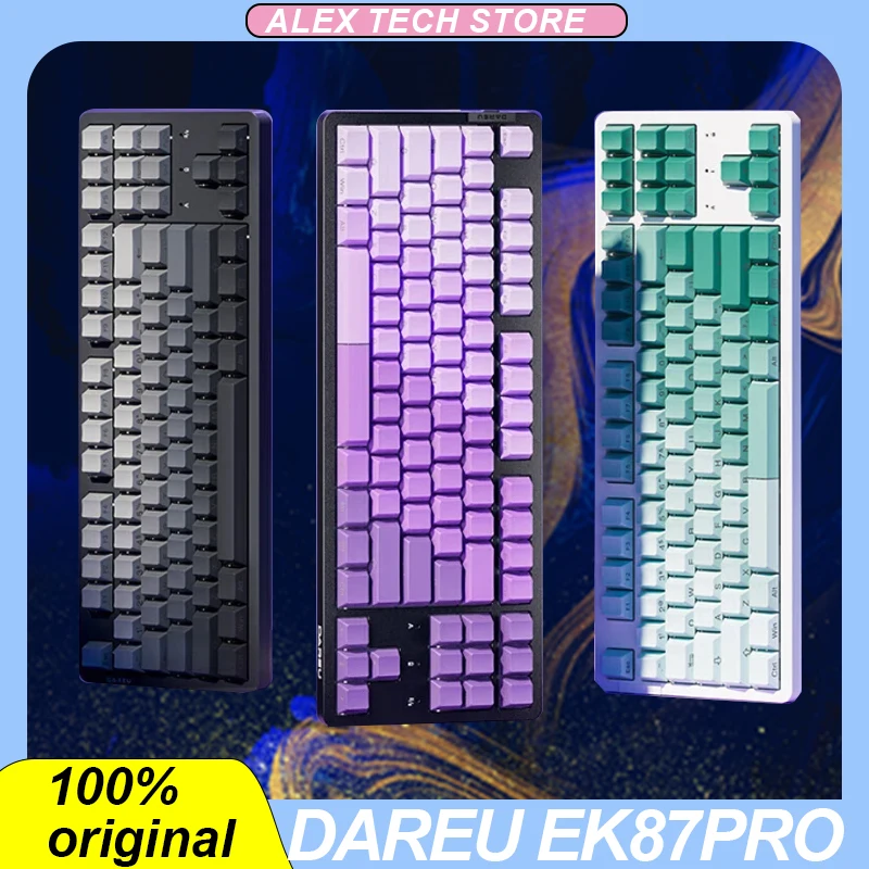 Dareu-Ek87pro-Mechanical-Keyboard-3mode-Wireless-Bluetooth-Hot-Plugging ...