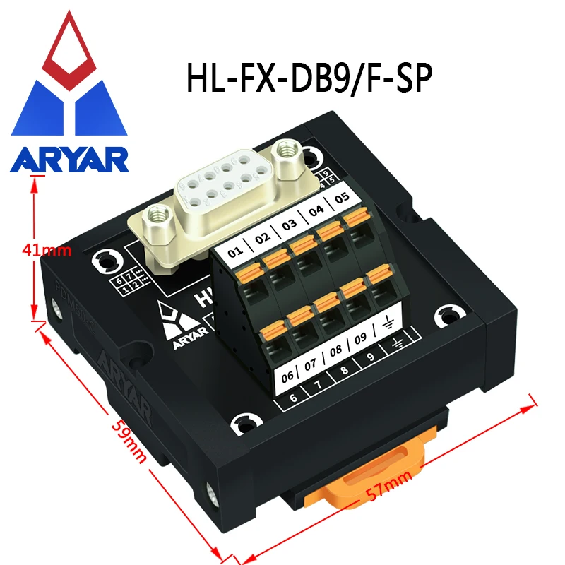 Db9 Connector Terminal Module | Db9 Connector Terminal Block | Db9 ...