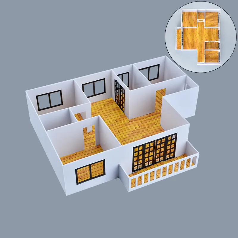 1-50-Scale-Miniature-Building-Roombox-Architecture-Mockup-Container ...