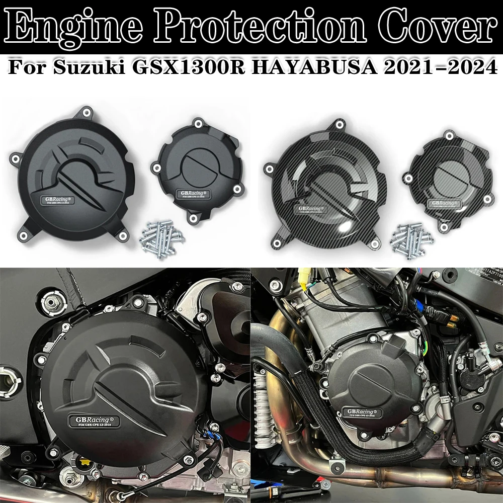 For-Suzuki-GSX1300R-HAYABUSA-2021-2024-Engine-Protection-Cover-Racing ...
