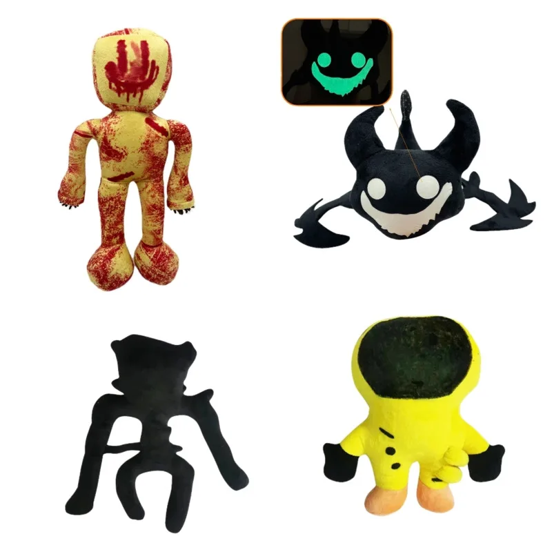 1/2/4pcs Escape The Backrooms Anime Game Luminous Peripheral Smile Guy ...