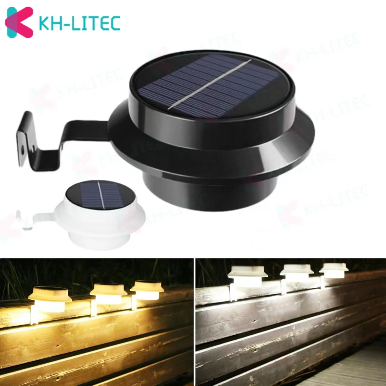 13-LED-Solar-Powered-Gutter-Light-Wall-Lamp-Solar-Light-Wall-mounted ...