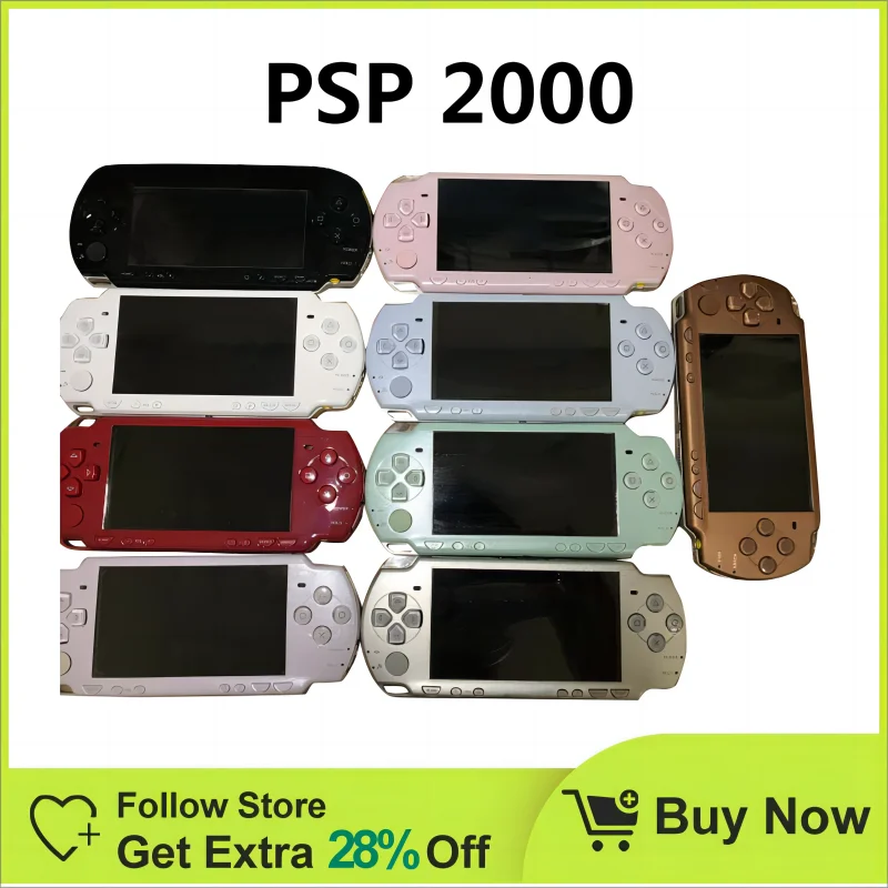 Original-PSP2000-game-console-32GB-64GB-128GB-memory-card-includes-free ...