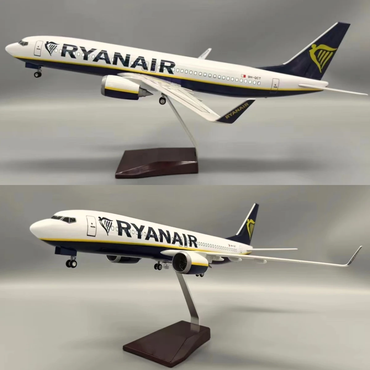 1-85-Scale-47cm-737-Aircraft-Model-Ryanair-Ireland-B737-800-Aircraft ...