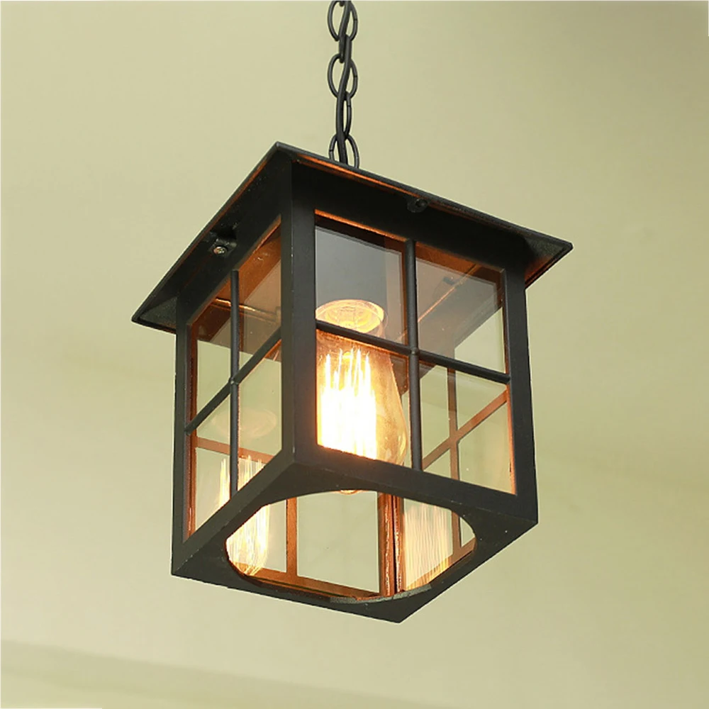 Outdoor Lamp Garden Pendant Lamp Gate Hallway Balcony Hanging Lamp ...