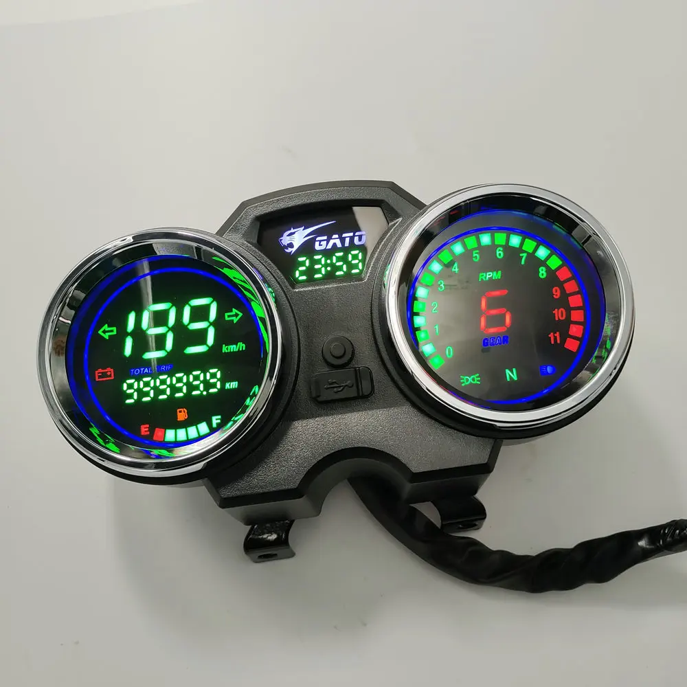 Приборная Панель Мото | Motorcycle Digital Instrument Assembly ...