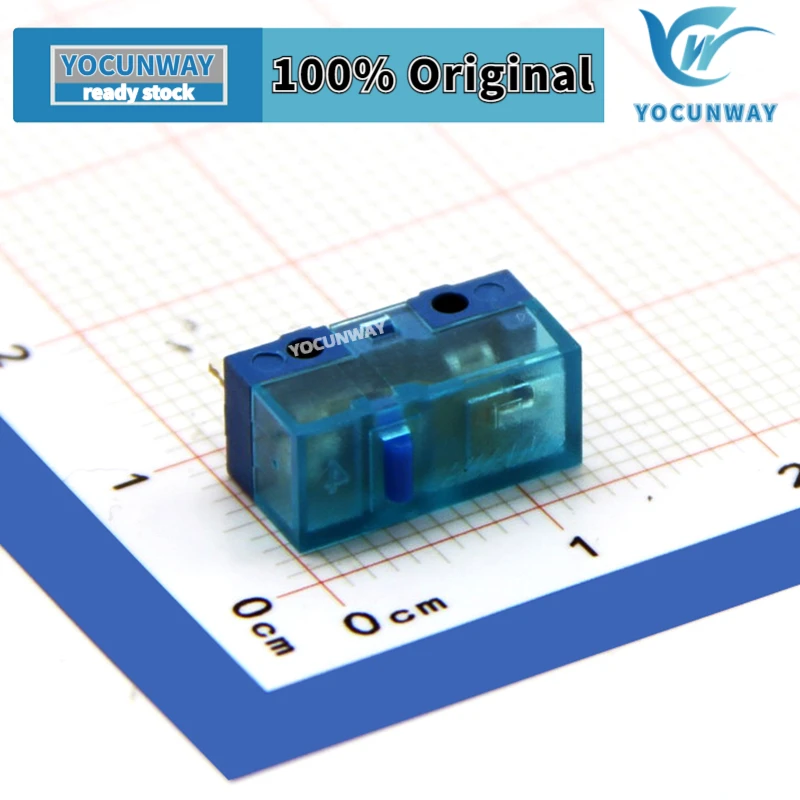 HUANO New Original Mouse Micro Switch Button Transparent blue Shell ...