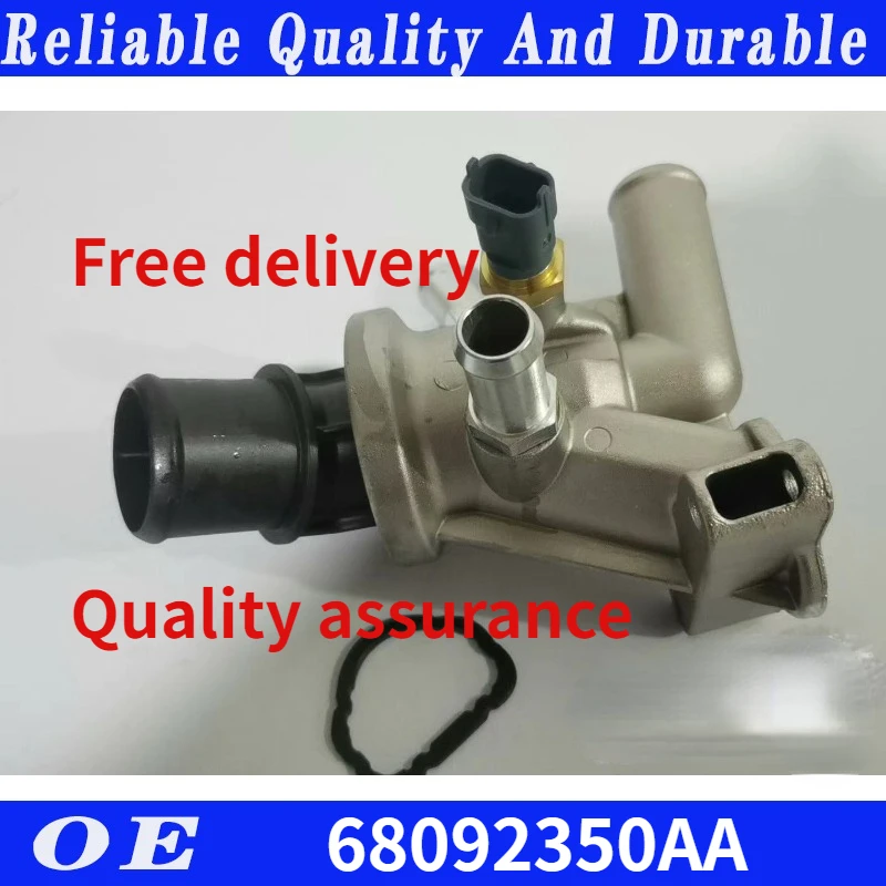 For Thermostat Jeep Wrangler 2011 - 2018 2.8 CRD New 68092350AA ...