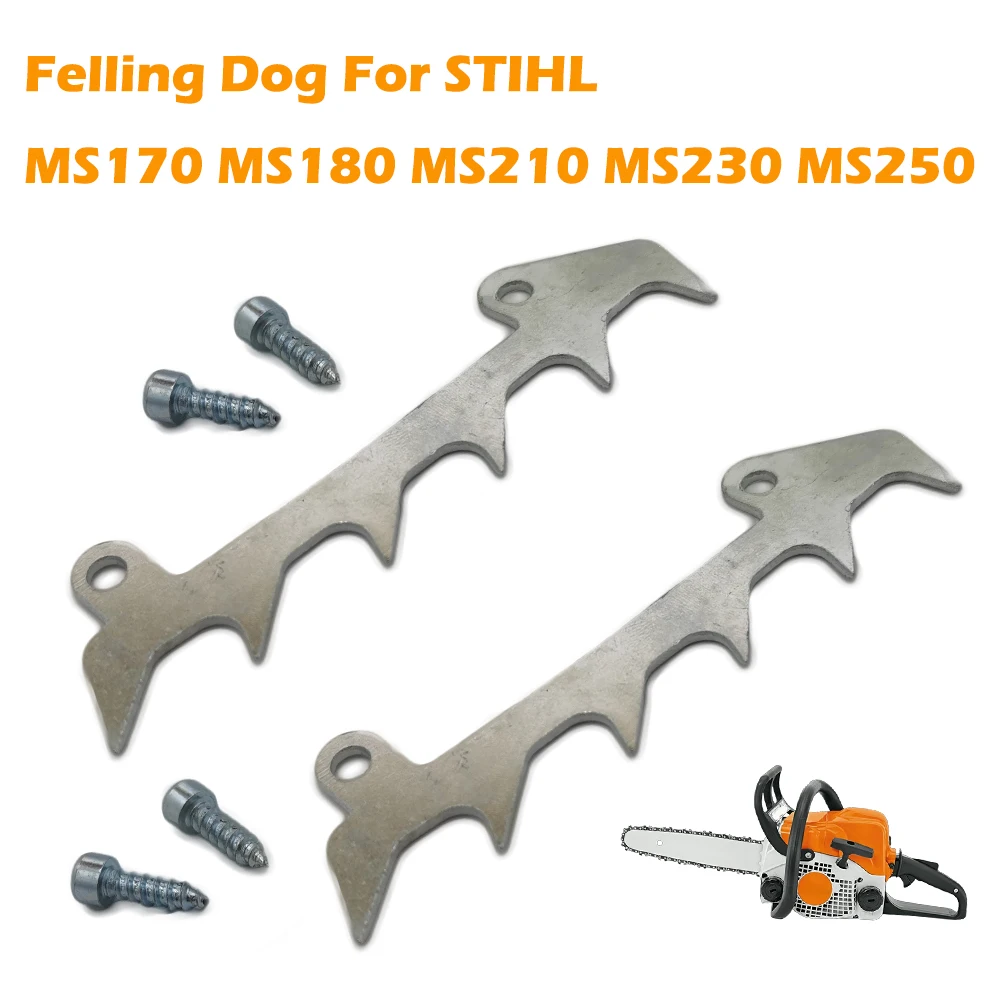 Chainsaw Felling Dog Bumper Spike Screw For Stihl MS170 MS180 MS171 ...