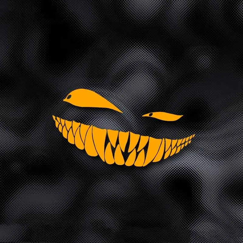 Funny Evil Eye Wide Smile