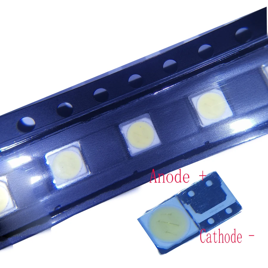 200PCS-Lot-SMD-LED-3535-6V-2W-Cold-White-High-Power-For-LG-TV-LCD ...