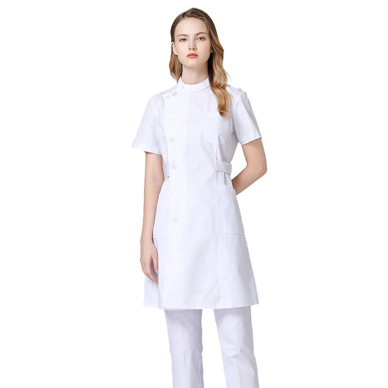 Nurse Costume for Women Summer Medical Clothing Lab Robe Female ...