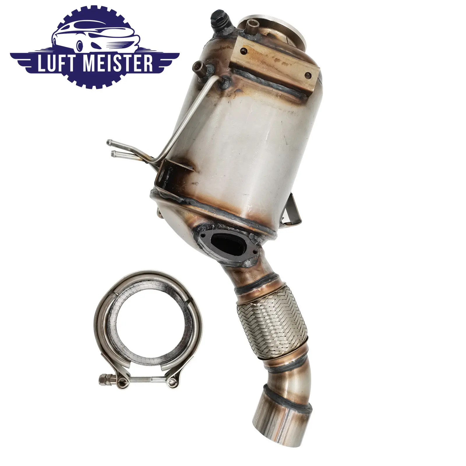 Exhaust Catalytic Converter For BMW X5 35d 3.0L Turbo Diesel 2009 2010 ...