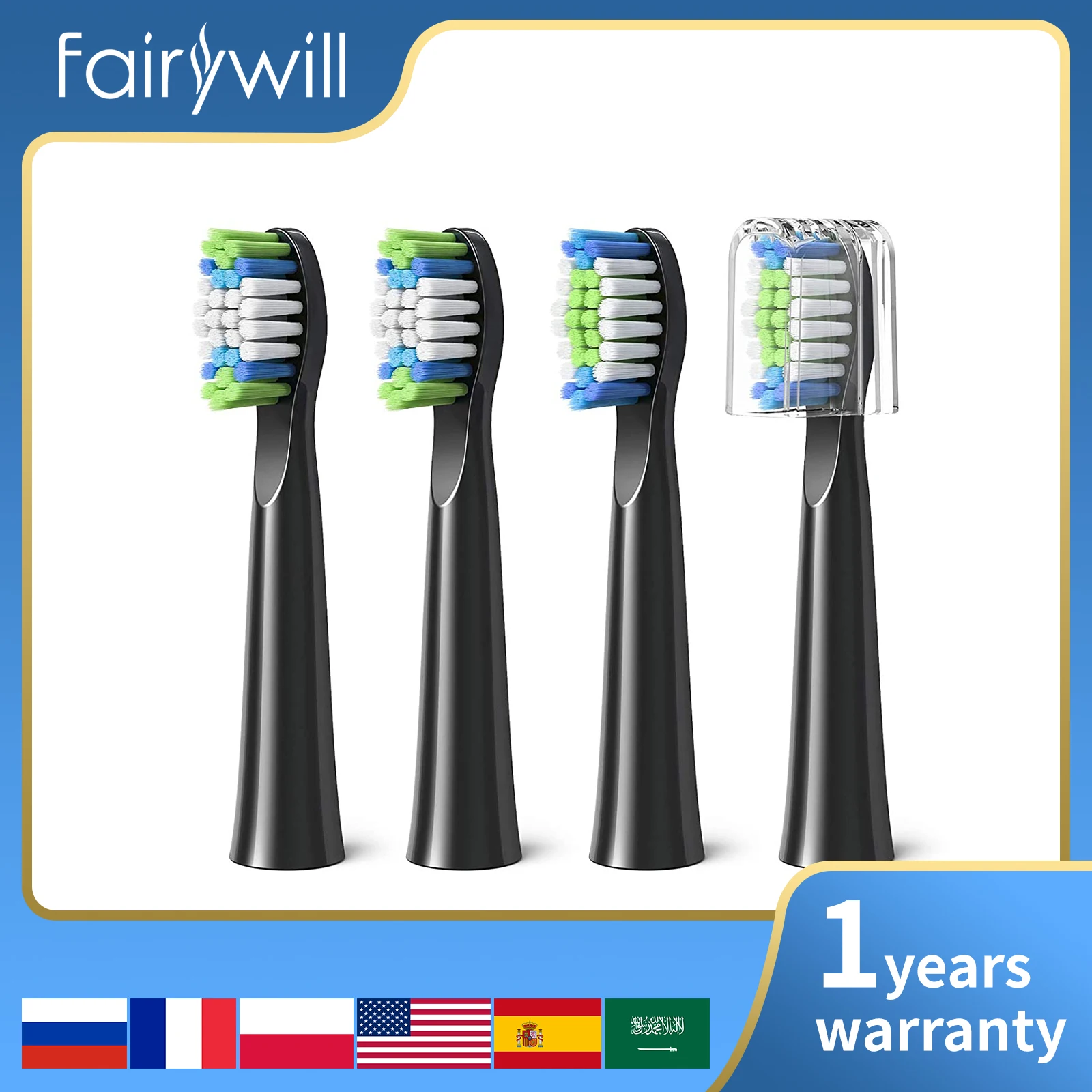 Fairywill-Good-Quality-Sonic-E11-Suitable-For-D7S-Electric-Toothbrush ...