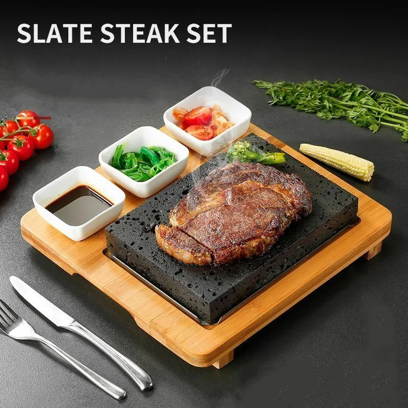 Cooking-Stones-for-Steak-Indoor-Grill-Sizzling-Hot-Stone-Set-Lava-Steak ...