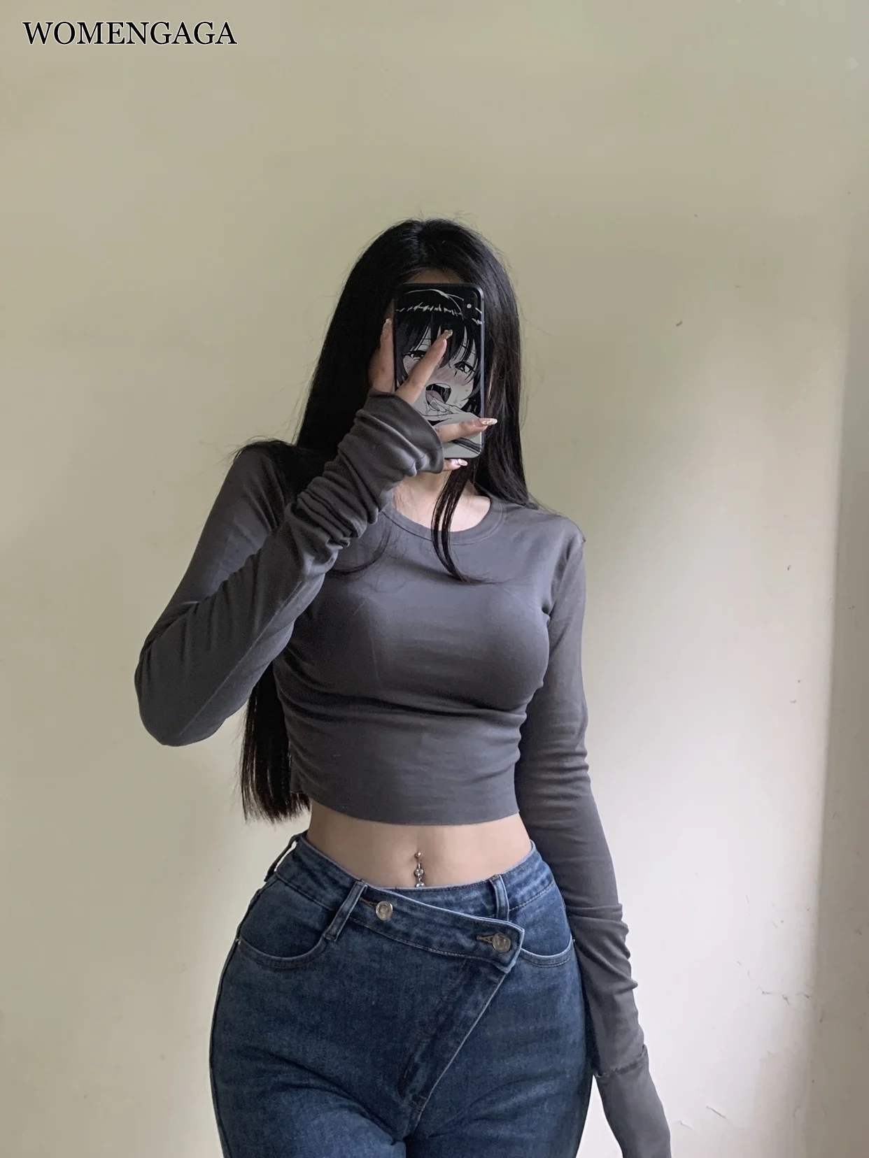 WOMENGAGA-T-shirt-manches-longues-pour-femmes-v-tement-sexy-r-sistant-taille-haute-mince-court.jpg