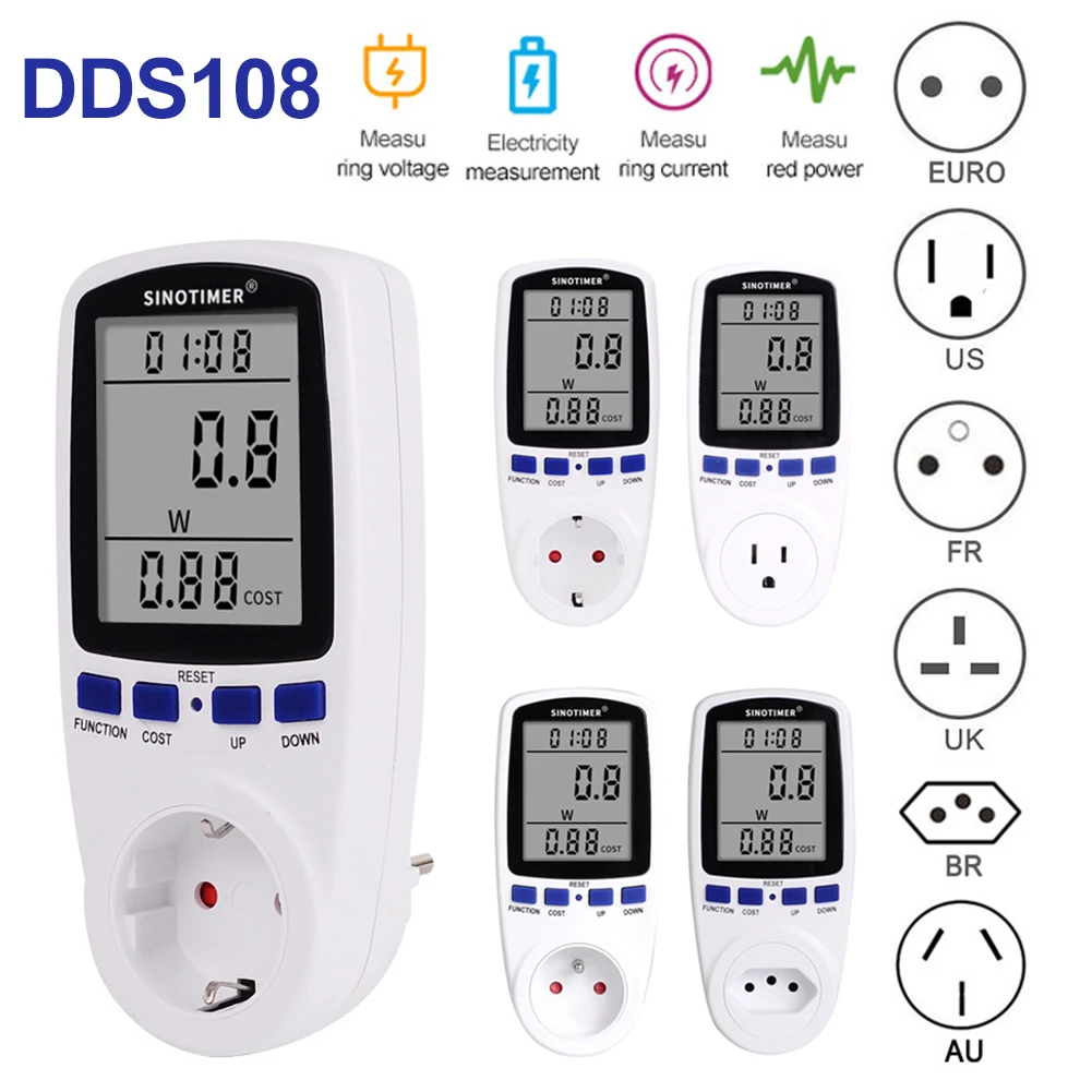 Digital-Wattmeter-AC-230V-110V-Power-Meter-Electricy-Consumption-Energy ...