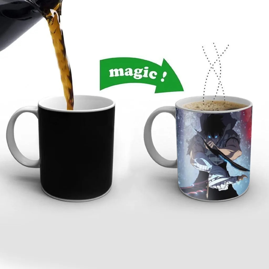 Korean-anime-Solo-Leveling-Tea-Coffee-Mugs-Thermal-Color-changing-Cups ...