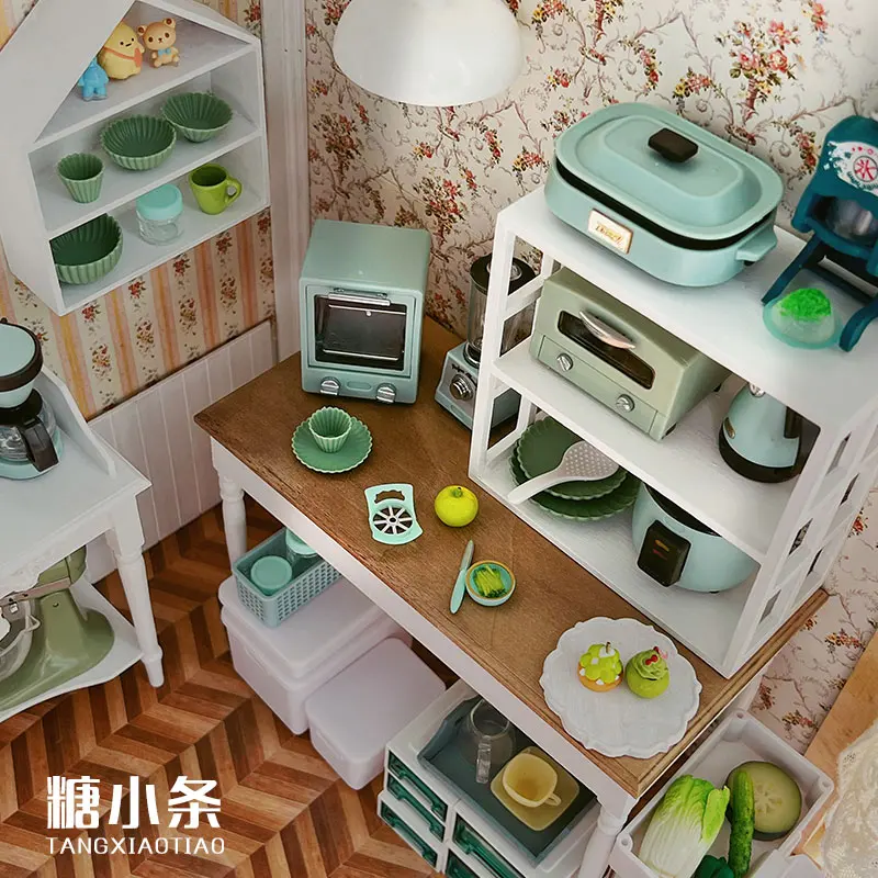 1PCS-1-6-Scale-Dollhouse-Miniature-Simulation-Electric-Appliance-TV ...