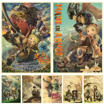 Anime Poster Made in Abyss Posters Printed Wall Vintage Kraft Paper ...