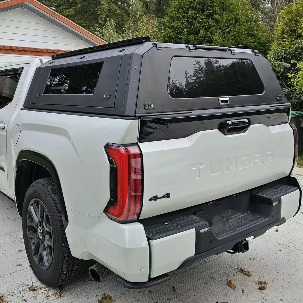 Sliding Windows on Both Sides Truck Canopies for Toyota Tundra 5.5ft 6 ...