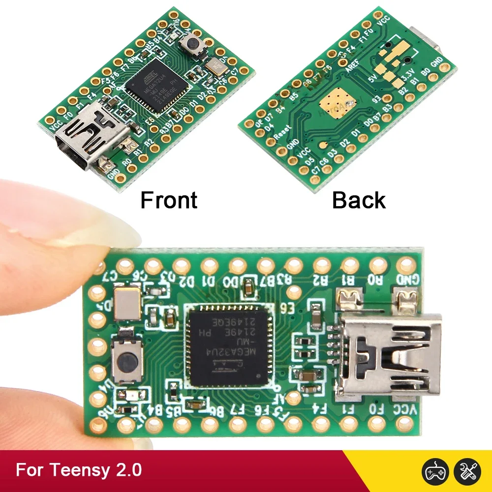 Teensy 2.0 AT90USB1286: Hochleistungsfähiges USB-Tastatur und Maus ...