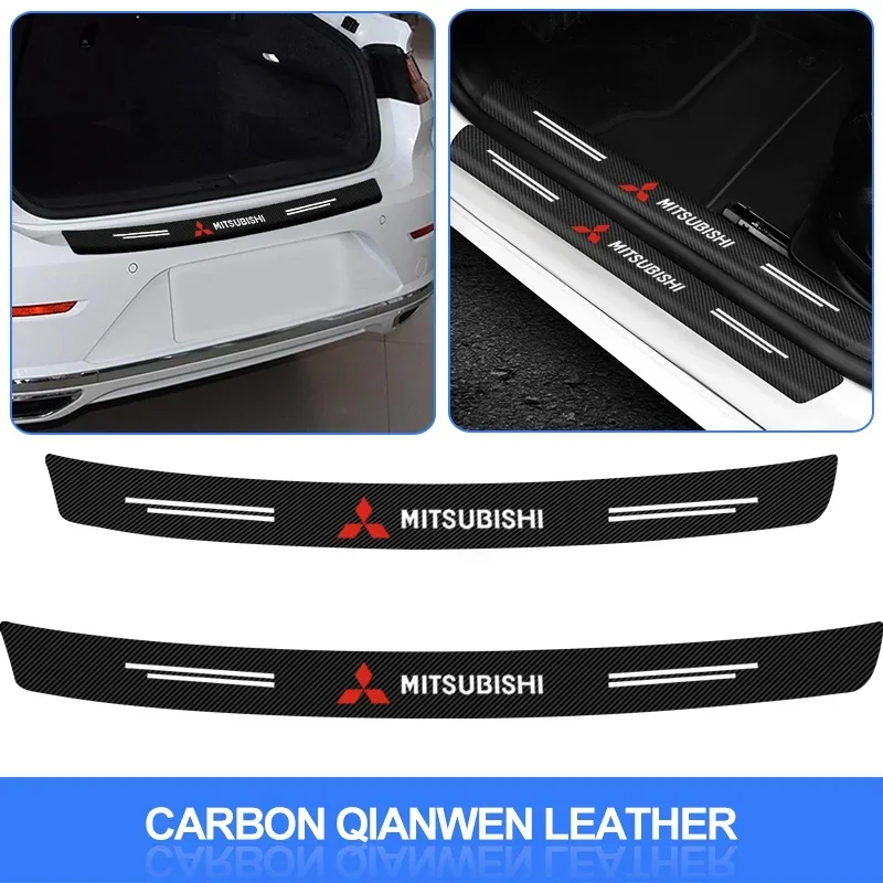 Carbon-Fiber-Car-Rear-Bumper-Trunk-Guard-Protected-Sticker-For ...