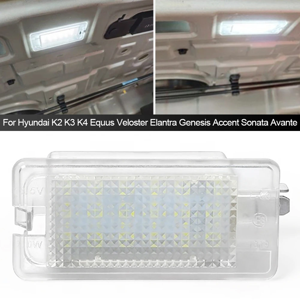1PC Car LED Luggage Compartment Lamps Trunk Light For Hyundai K2 K3 K4 ...