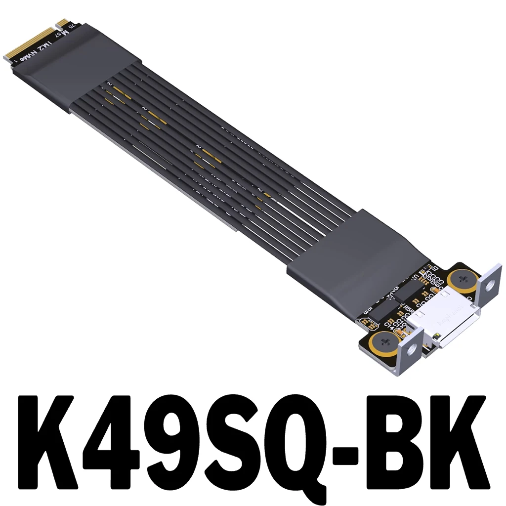 M.2 for NVMe to SFF-8611/8612 to PCIe 5.0 x4 Gen5 Graphics Card ...