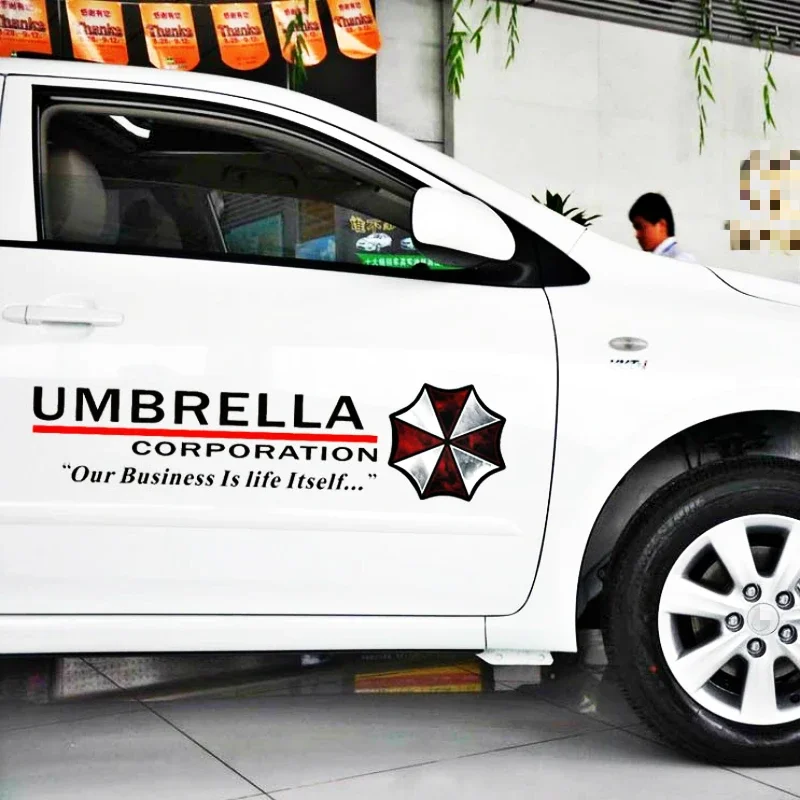 Umbrella-Corporation-Car-Side-Door-Sticker-Decal-Funny-Accessories-for ...