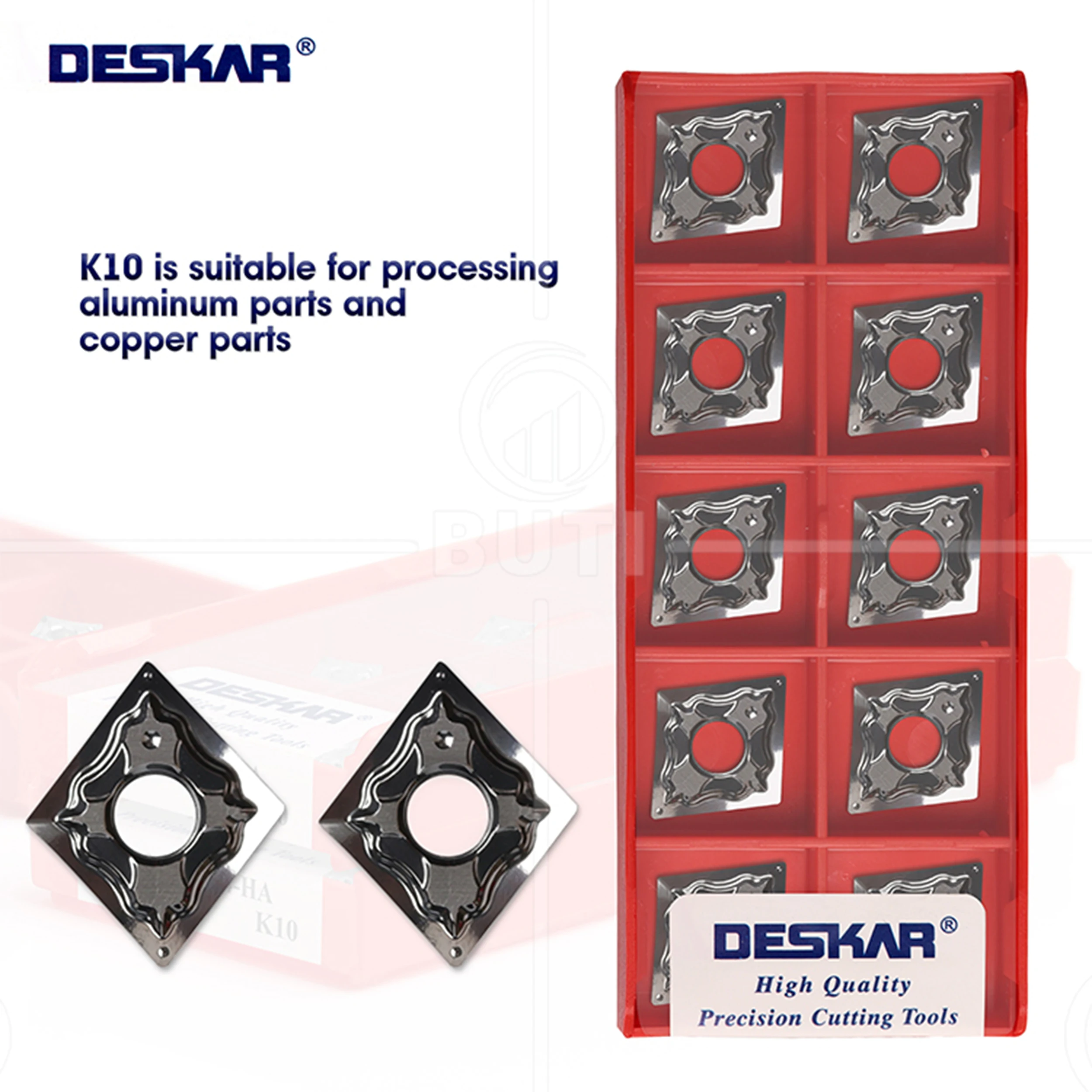 DESKAR-100-Original-10pcs-CNMG120404-HA-K10-CNMG120408-HA-K10-CNC-Turning-Blades-Lathe-Cutter ...