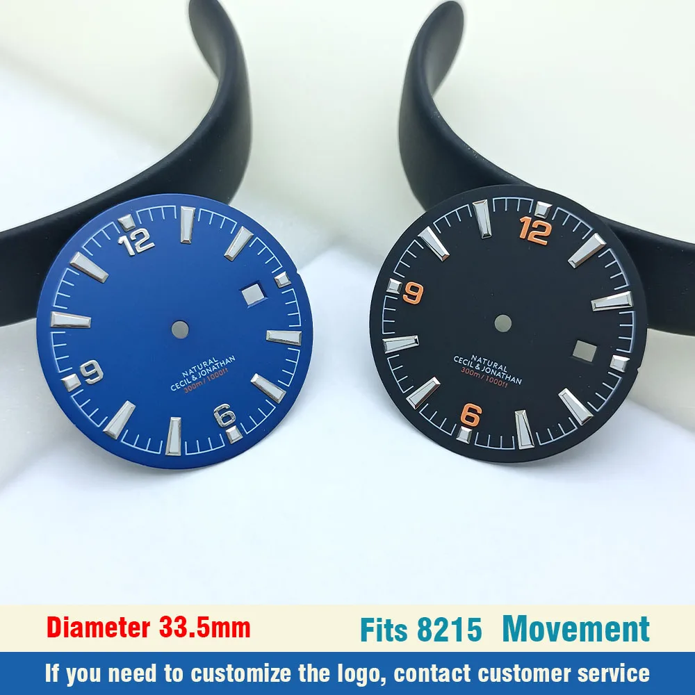 33-5mm-Dial-green-luminous-8215-2813-dial-For-8215-2813-case-8215-2813 ...