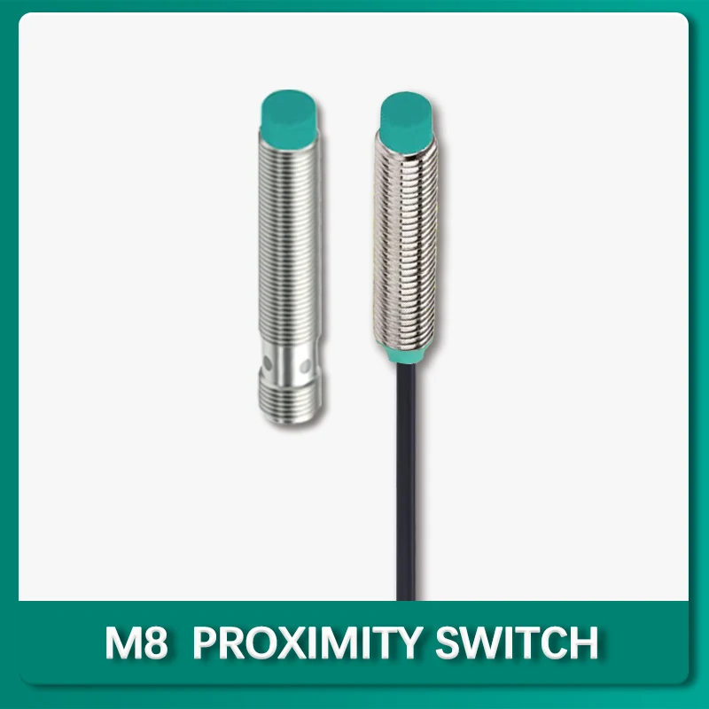 FERRON-Interruptor-de-proximidad-inductivo-M8-empotrado-Sensor-de-Metal ...