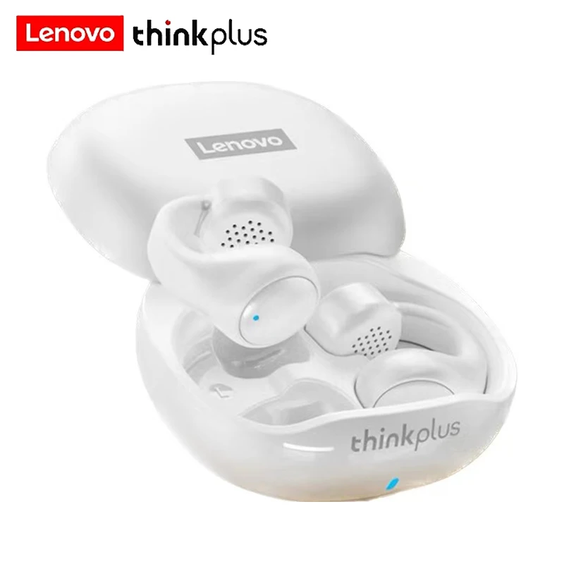 Original Lenovo Thinkplus X20 Ear Clip Wireless Bluetooth 5.2 Earphones Touch Control Earbuds ...