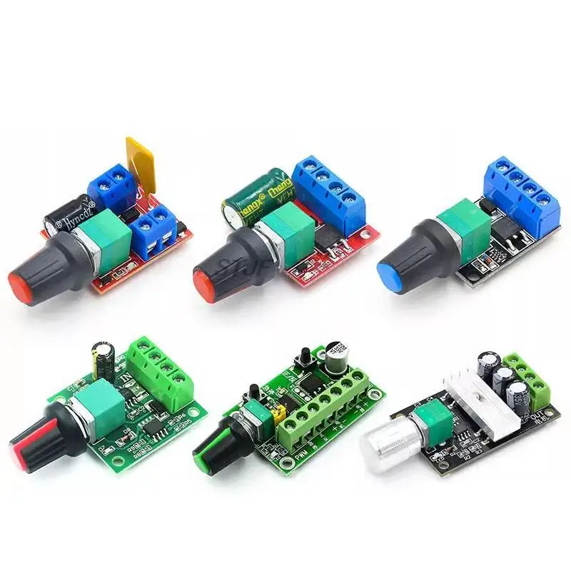 PWM DC Motor Governor 2A 3A 5A 10A Speed Control Switch Function 1803BK ...