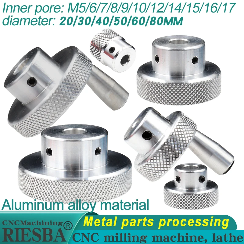 1Pcs-Aluminum-Alloy-Mini-Handwheel-For-Lathe-Miller-mechanical-hand ...