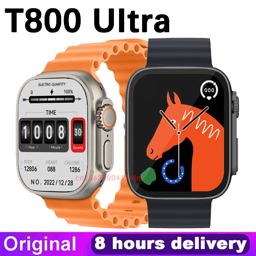 New in T800 UItra Smart Watch 8 Ultra NFC Smartwatch Series8 Men Women ...