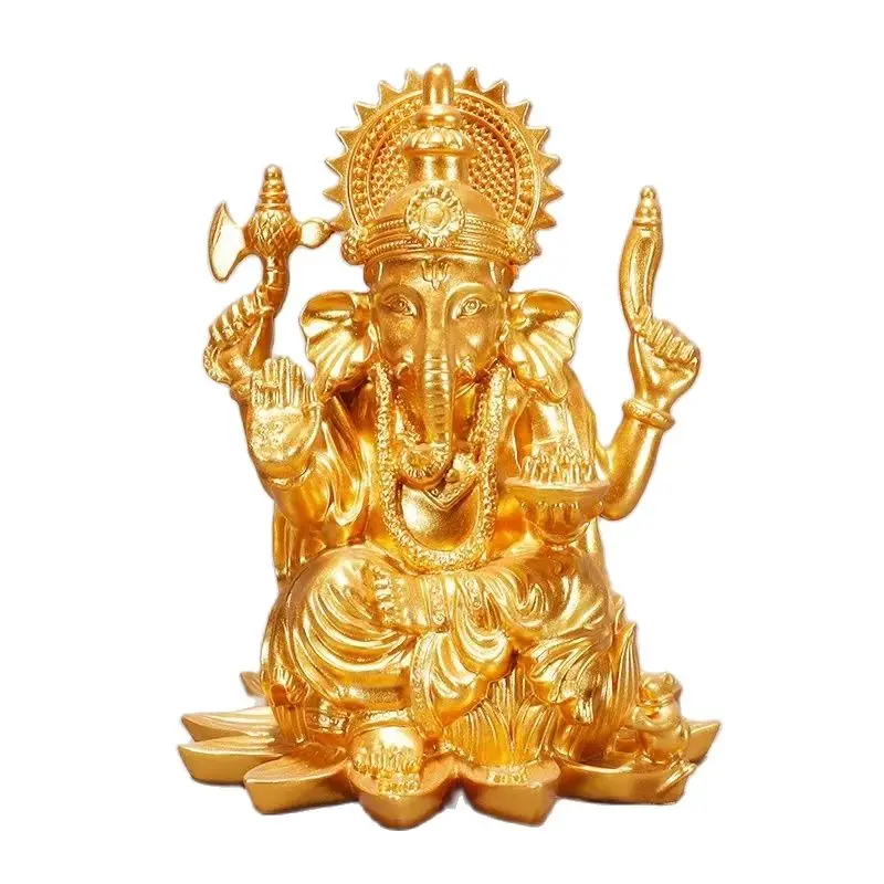 Southeast-AsiaBuddha-Statue-Antique-copper-Elephant-God-Treasure ...