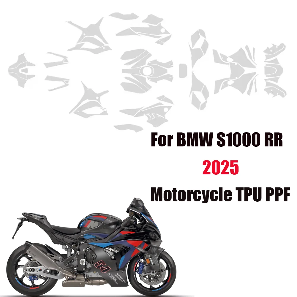 For BMW S1000 RR TPU Motorcycle Paint Protection Film S1000RR Anti ...