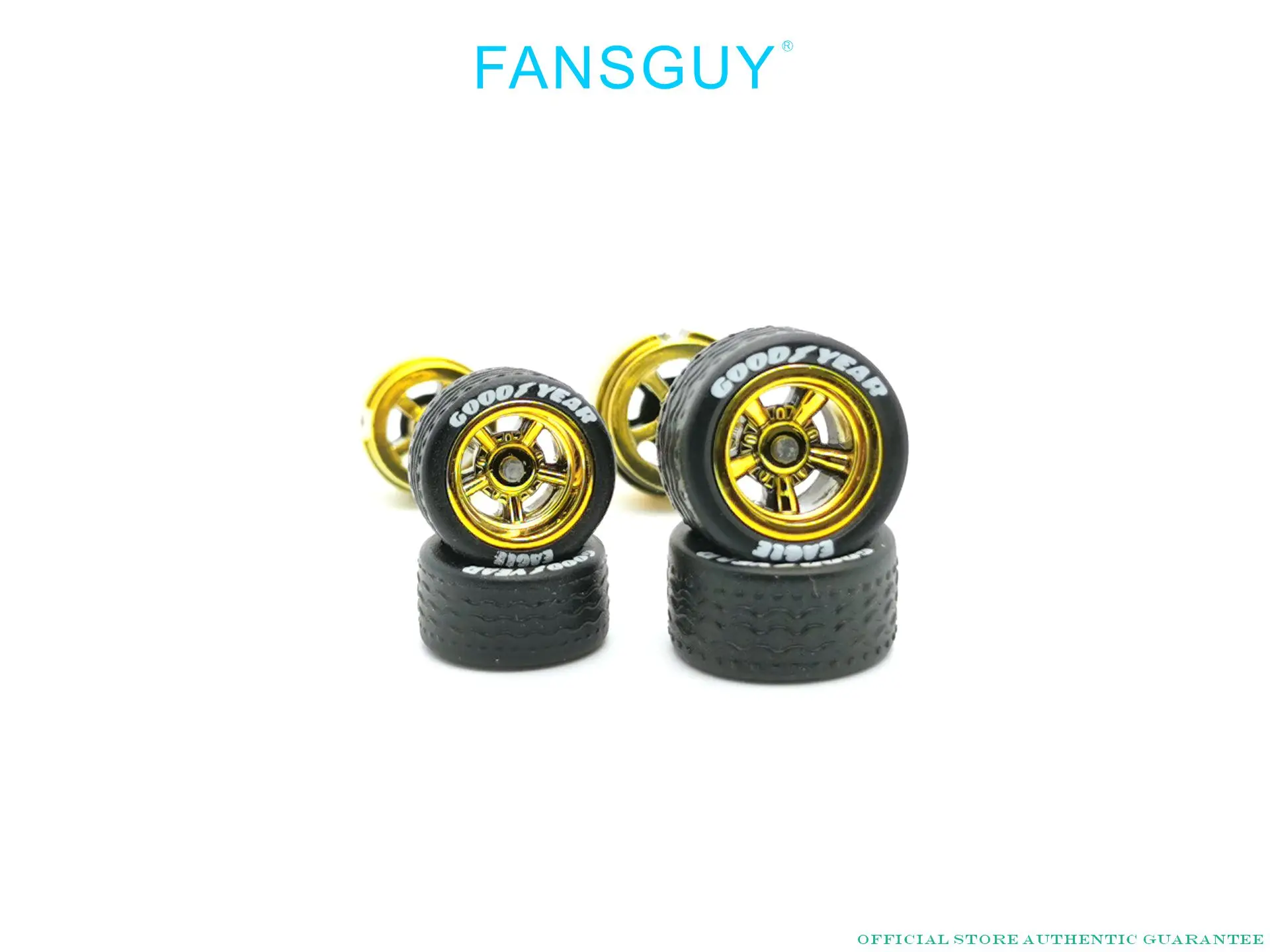1Set-1-64-Alloy-Car-Staggered-Front-Small-Rear-Large-Wheel-Gild ...