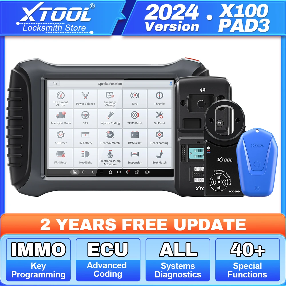 XTOOL-X100-PAD3-Elite-Auto-Key-Programmer-Professional-OBD2-Diagnostic ...
